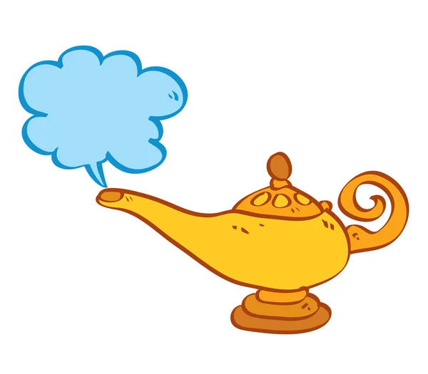 Dibujos: lampara de aladino dibujo | dibujos animados de la lámpara de ...