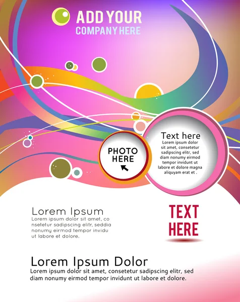 Design moderne de gabarit affiche Vector Art Stock Images | Depositphotos