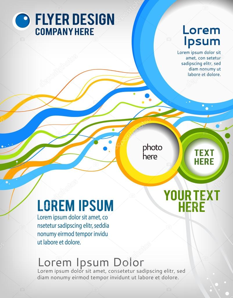 Colorful layout with abstraction Stock Vector Image by ©igordudas #47848749