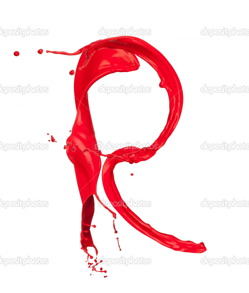 Red letter Stock Photo by ©habovka 26837431