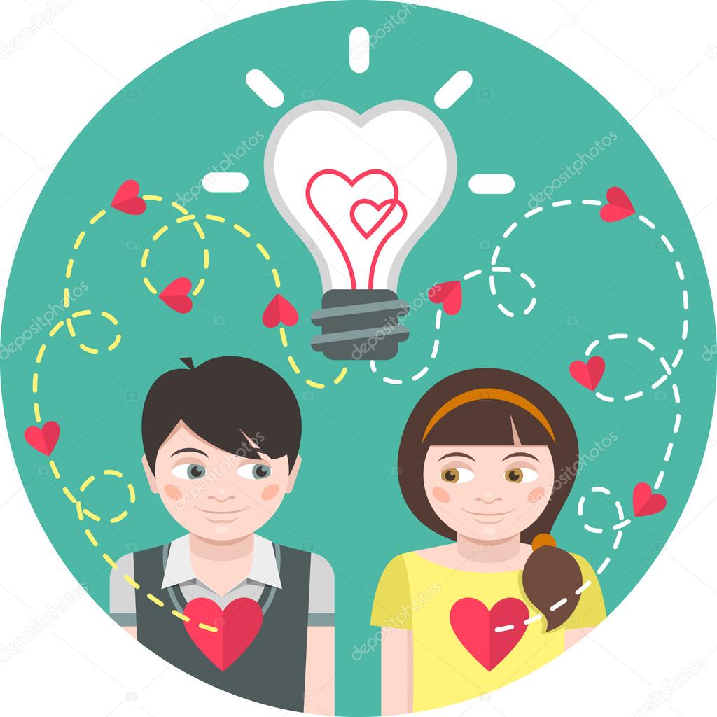 Love At First Sight Cartoon