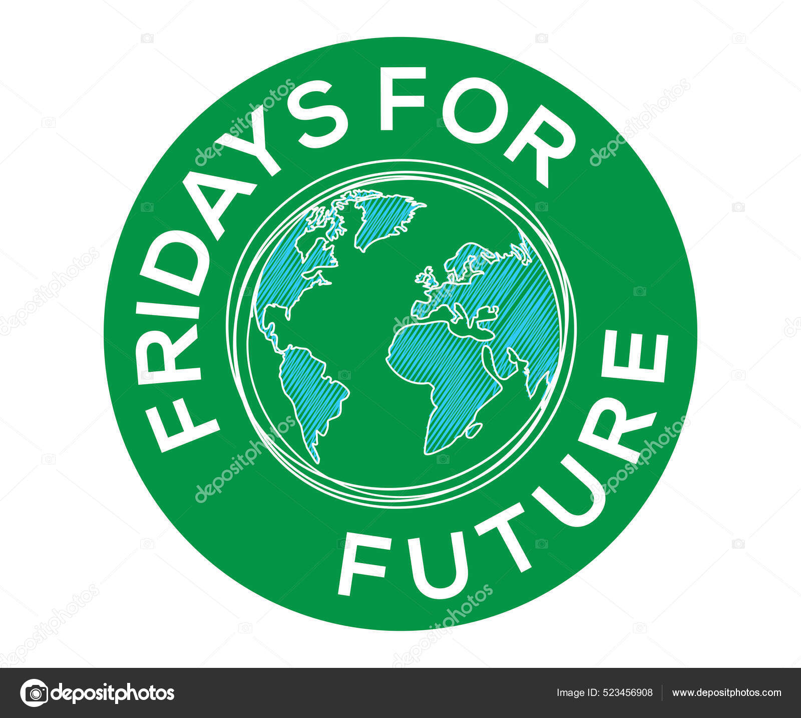 Fridays Future Logo Vector Format Stock Vector by ©Microstock77 523456908