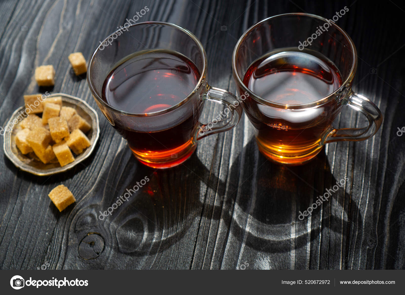 Invitation Pleasant Conversation Tea Cane Sugar Stock Photo by ©Kate ...