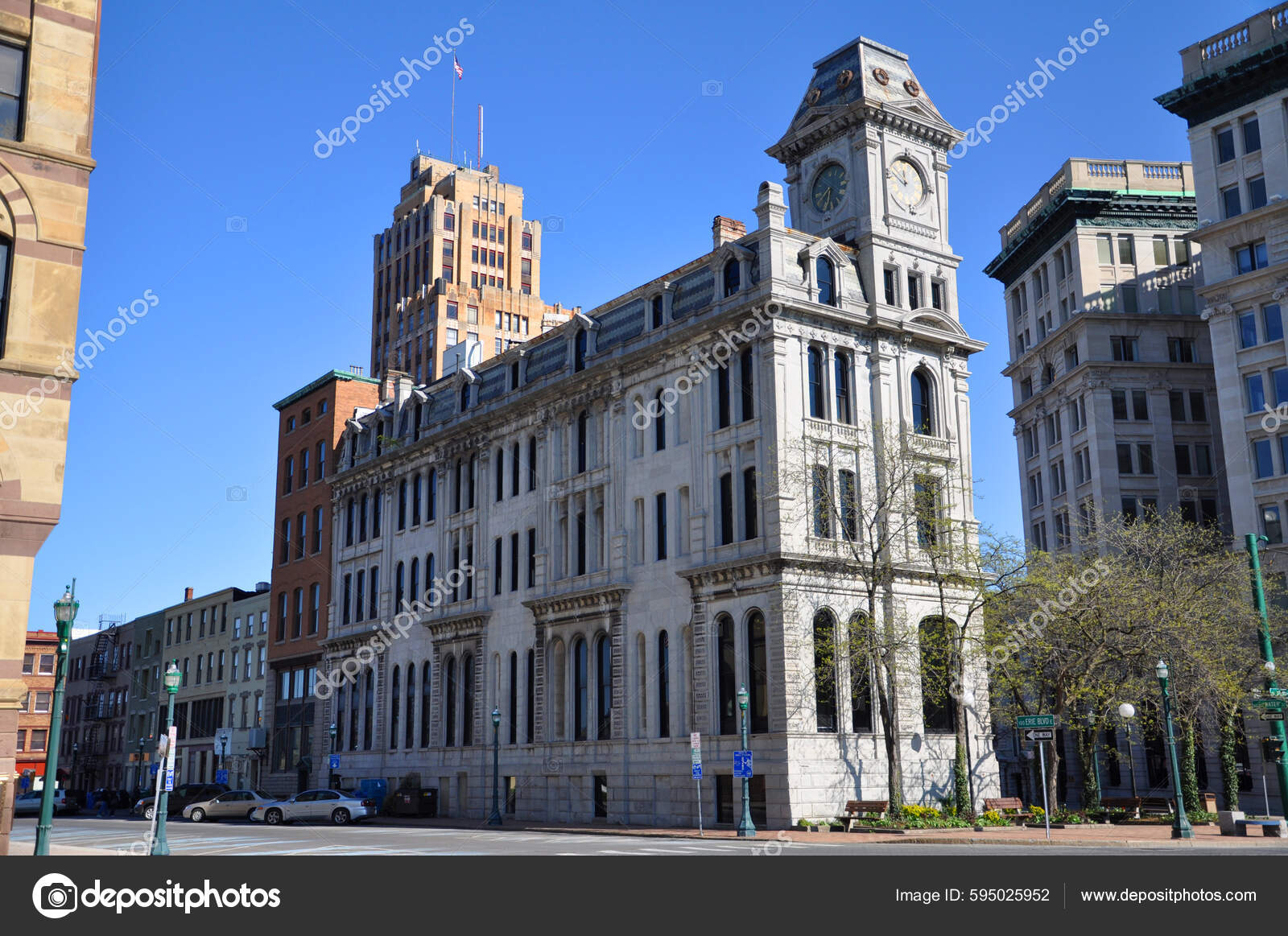 Gridley Building Built 1867 101 Salina Street Clinton Square Downtown ...
