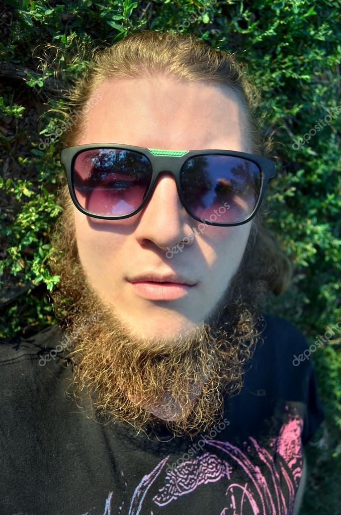 Young man with beard — Stock Photo © on-the-rhythm #34689485