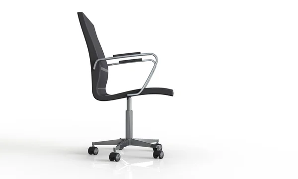 Leather Office Chair - Left View — Stock Photo © Trimitrius #83370998