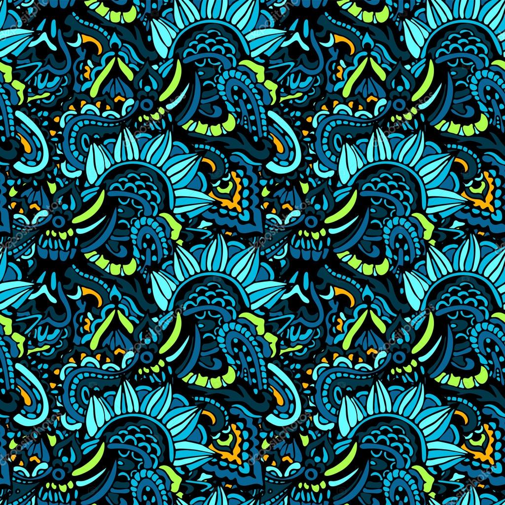 Ethnic seamless pattern hippie vector — Stock Vector © astya #41739207