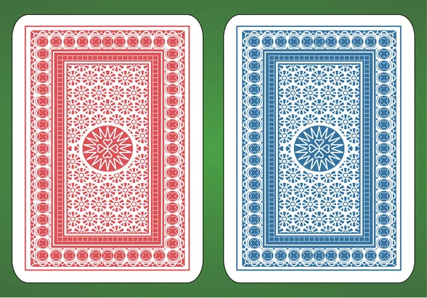 Playing card back side Stock Vector Image by ©Silantiy #148743651