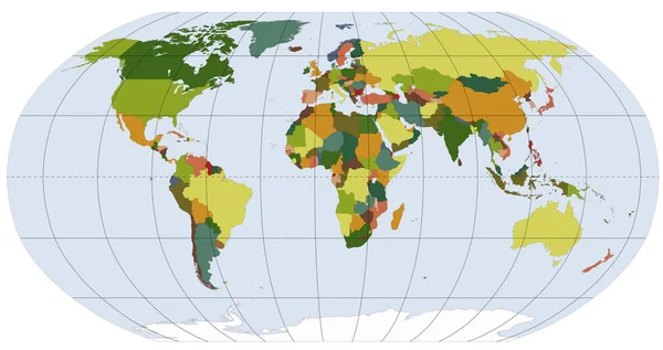 World blind map Stock Vector by ©delpieroo 51647795