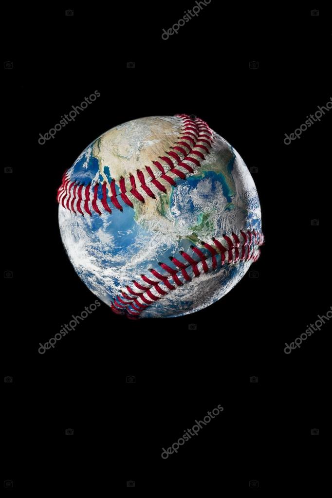 Earth as a baseball Ball — Stock Photo © betochagas #25733351