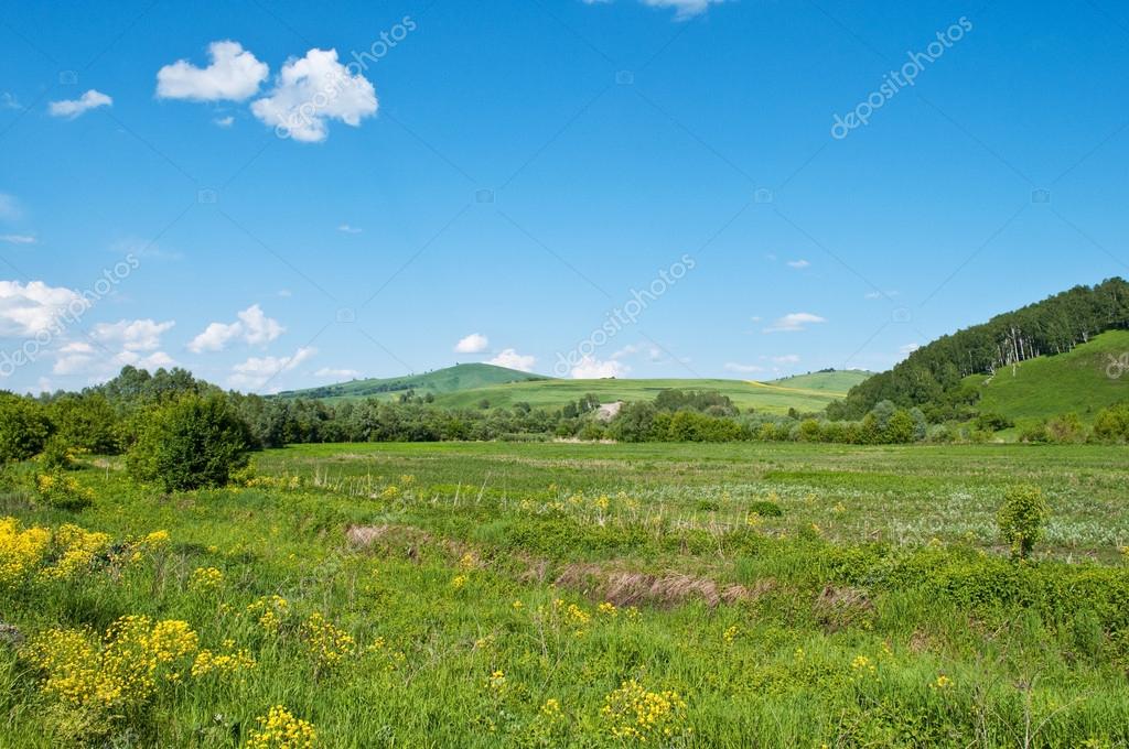 Hilly landscape — Stock Photo © simoly #25567317