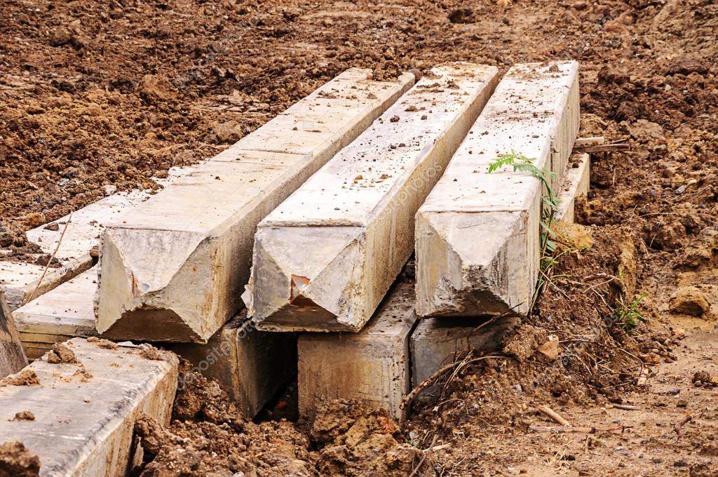 Concrete piles Stock Photo by ©nuwatphoto 28181651