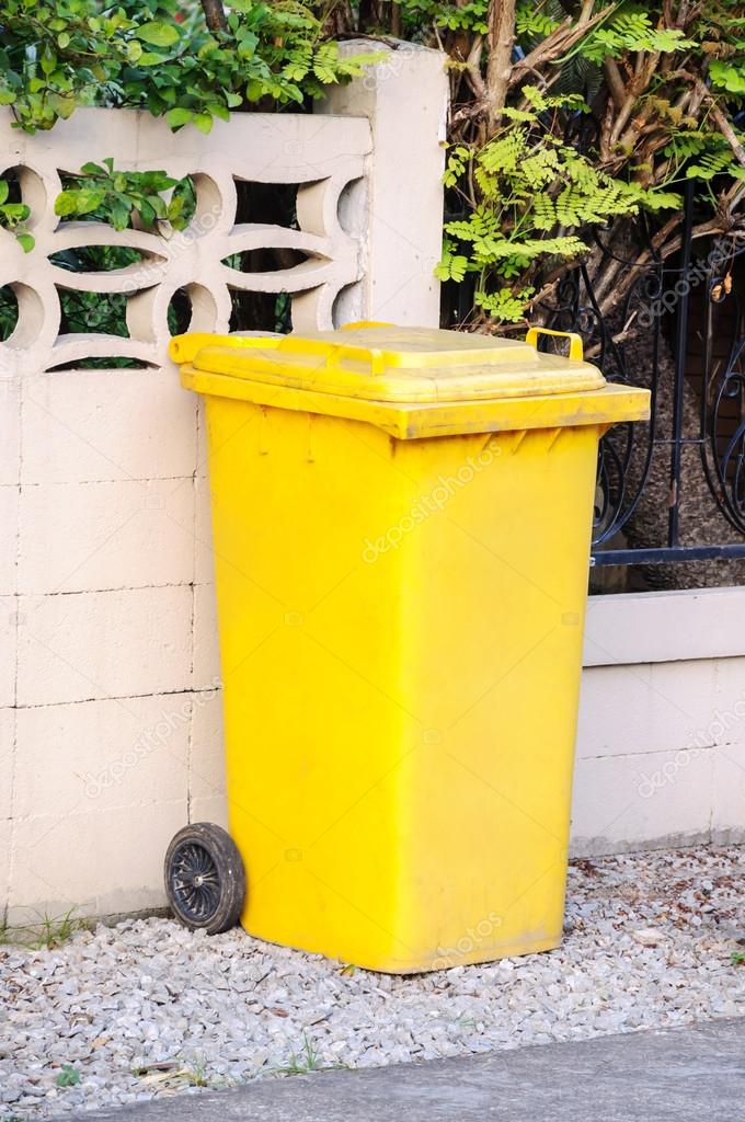 Yellow garbage Stock Photo by ©nuwatphoto 36741539
