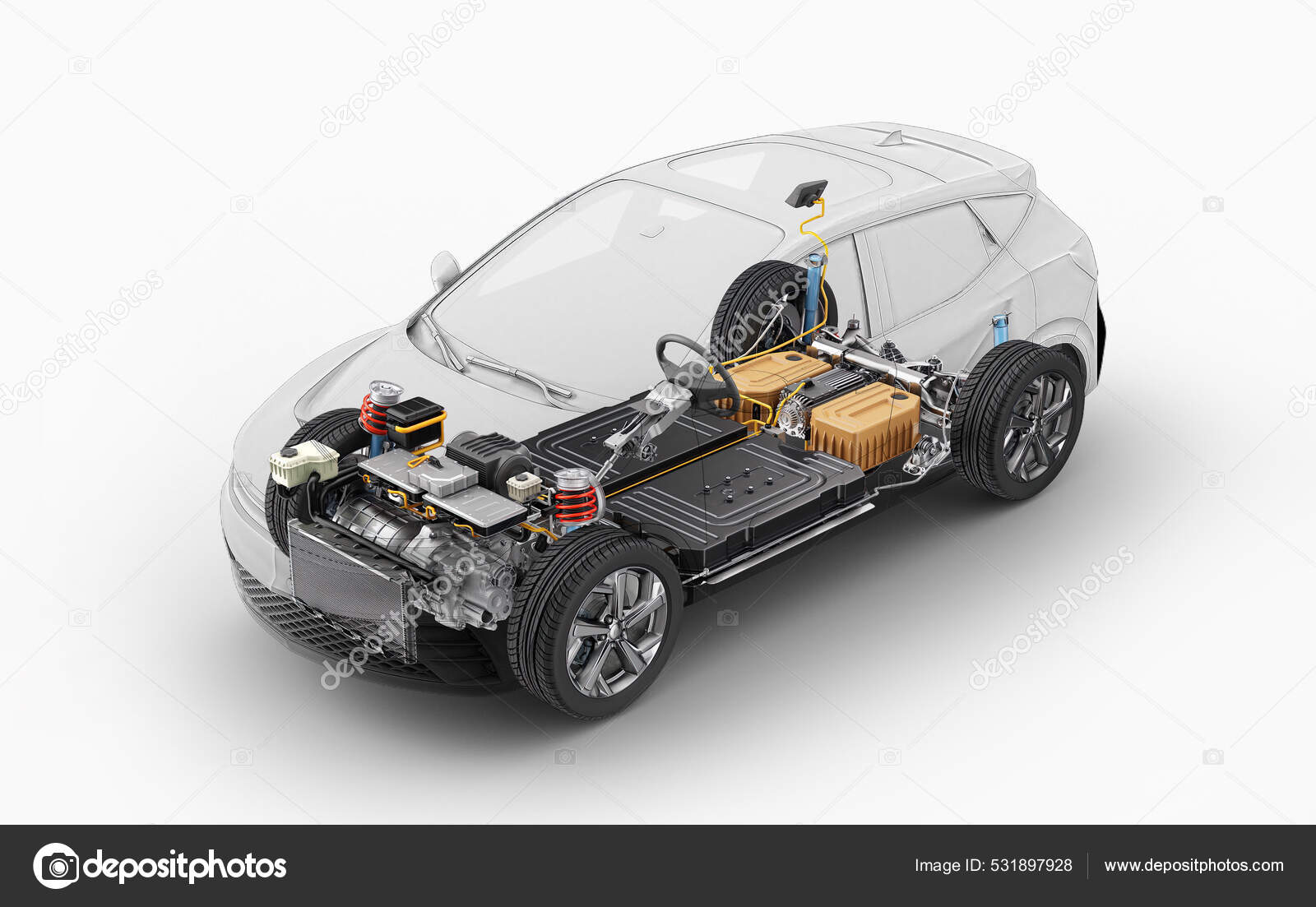 Electric Car Motor Diagram