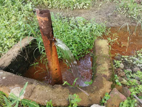 Corroded Water Leakage Pipe Farm Stock Photo by ©sweemingyoung 522913896