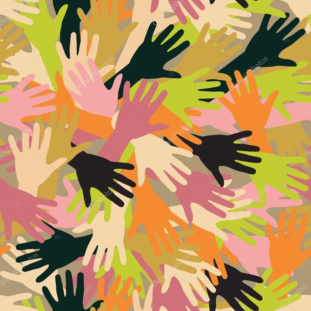 Hand texture Stock Illustration by ©jiri_kaderabek #25615405