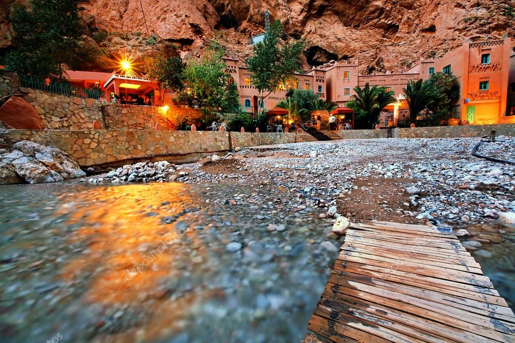 gorges Todra in het atlas-gebergte, Marokko, Afrika — Stockfoto ...