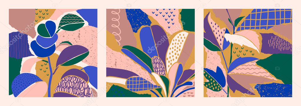 Moderne kunst collage Vector Art Stock Images | Depositphotos