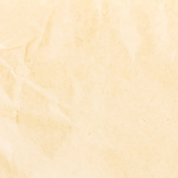 Crumpled yellow recycled paper texture or background — Stock Photo ...