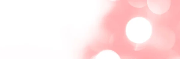 Blurred lights pink background, banner texture. Abstract bokeh with ...