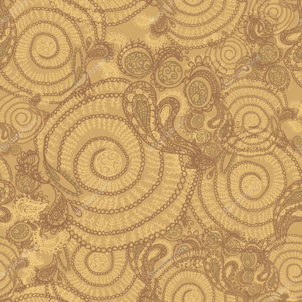 Floral seamless pattern, endless texture with flowers. Vector ...