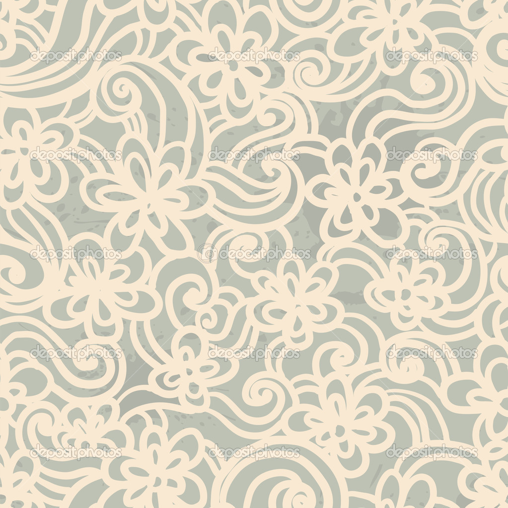 Textura sin costuras con flores . Vector de stock #26776795 de ©Depiano