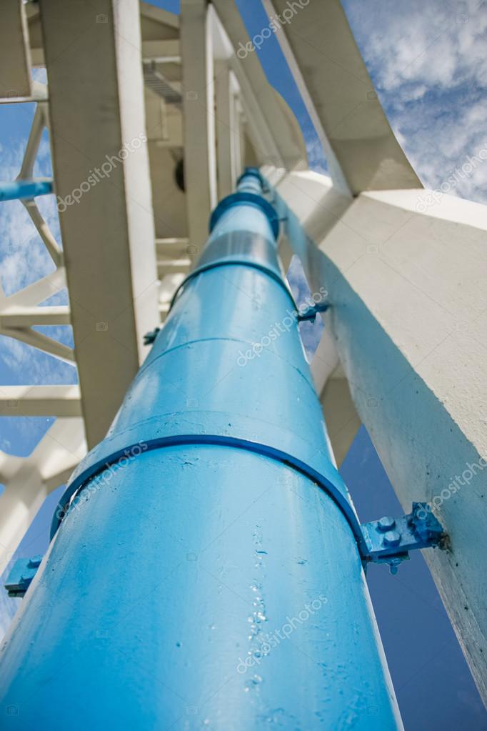 Pvc plumbing water tank Stock Photo by ©chartcameraman 33390483