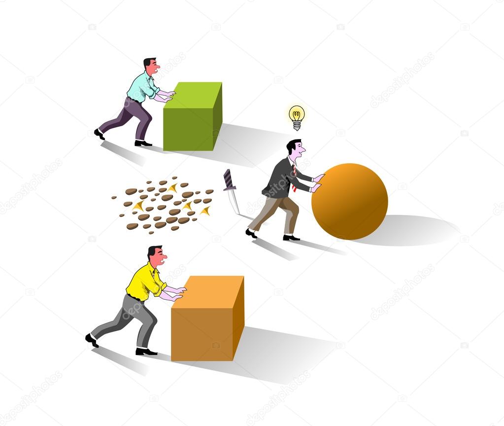 Brain works Stock Vector Image by ©chartcameraman #33561589