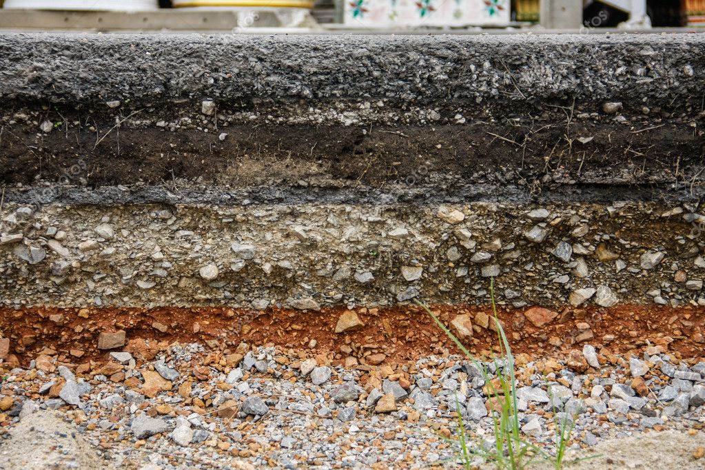 Asphalt layer road — Stock Photo © chartcameraman #37471245