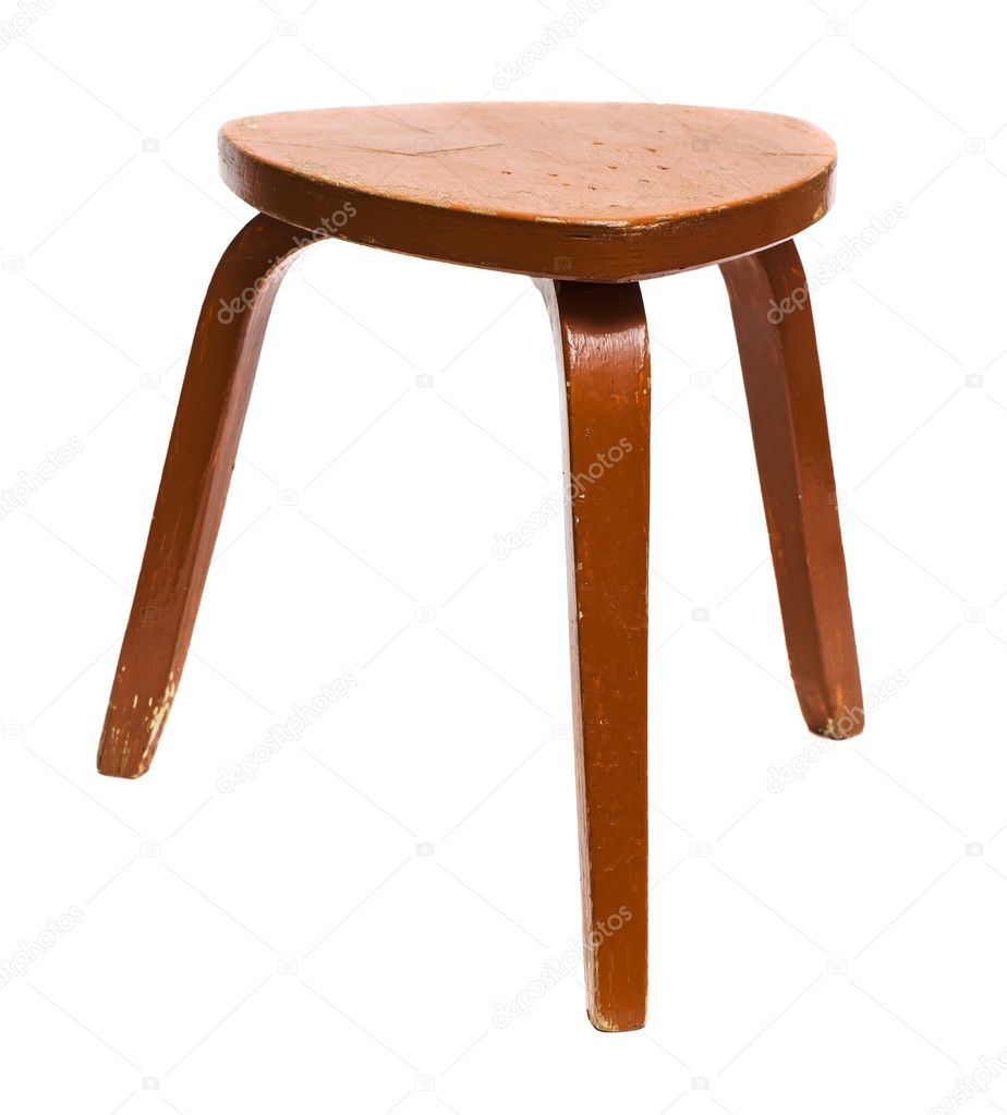 Wooden stool Stock Photo by ©Martina_L 34660919