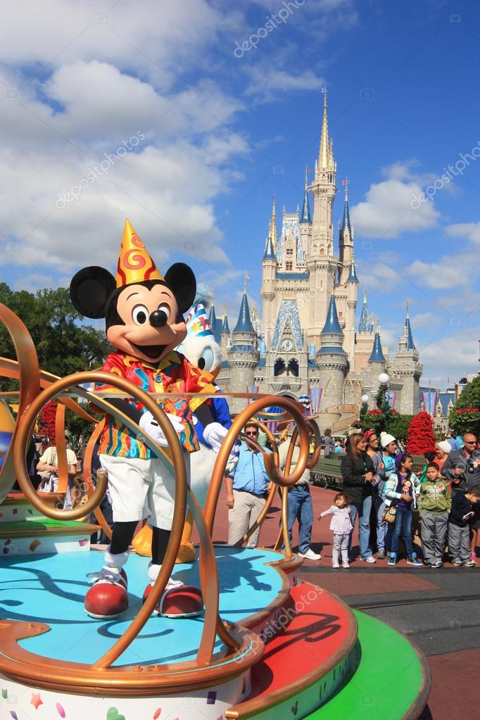 Mickey Mouse in Magic Kingdom, Orlando – Stock Editorial Photo ...
