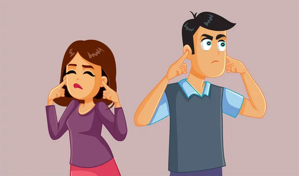 Child Listening His Mother Vector Cartoon Illustration Stock Vector ...