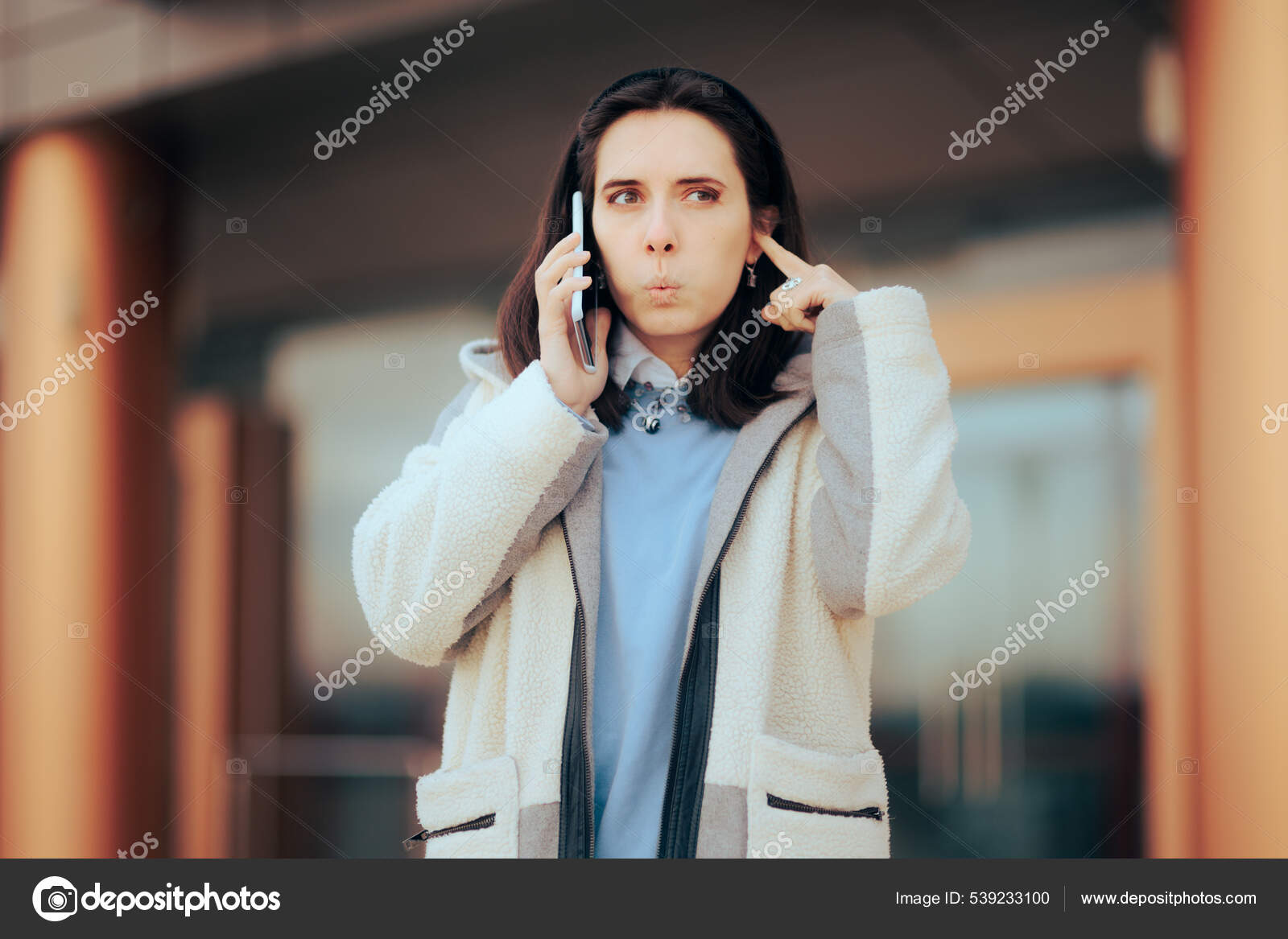 Loud Phone Conversation