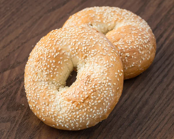 Bagel with sesame seeds Stock Photos, Royalty Free Bagel with sesame ...