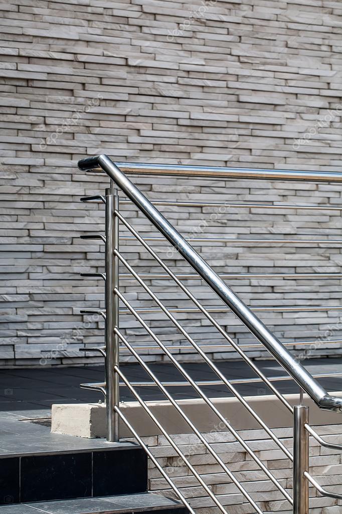 Steel railings, stone walls Stock Photo by ©noltelourens 32144777
