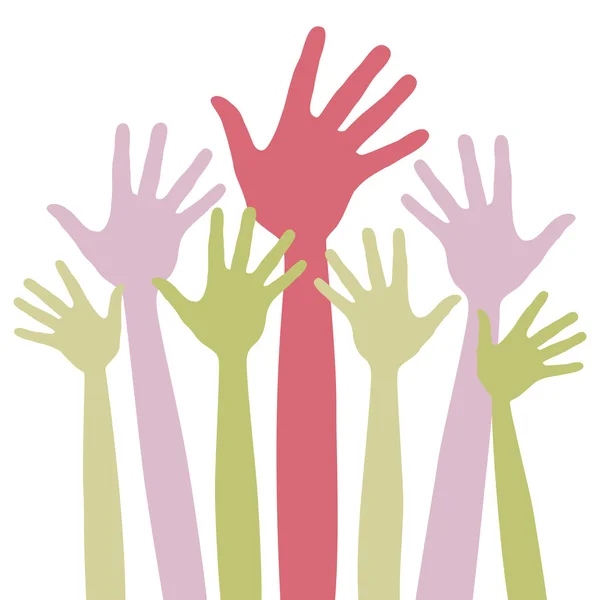 Happy hands Stock Vector Image by ©aquasip #27198823