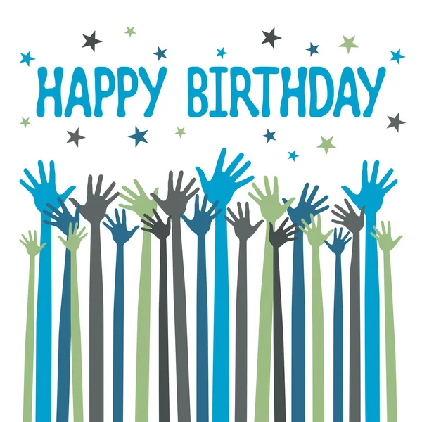 Mãos card Vector Art Stock Images | Depositphotos