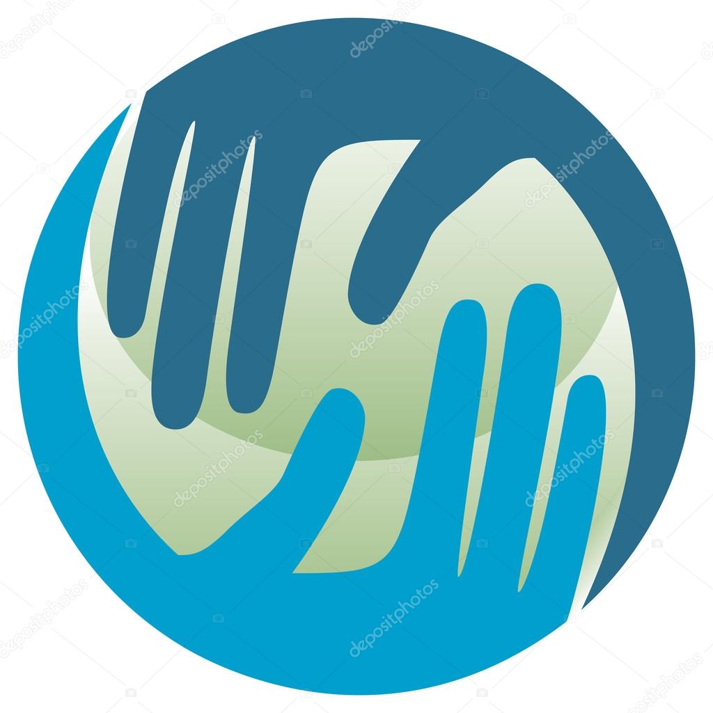 Natural caring hands in 3D vector design. — Stock Vector © aquasip ...