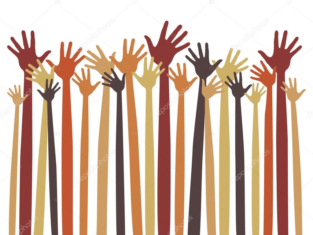 Happy hands Stock Vector Image by ©aquasip #27197939