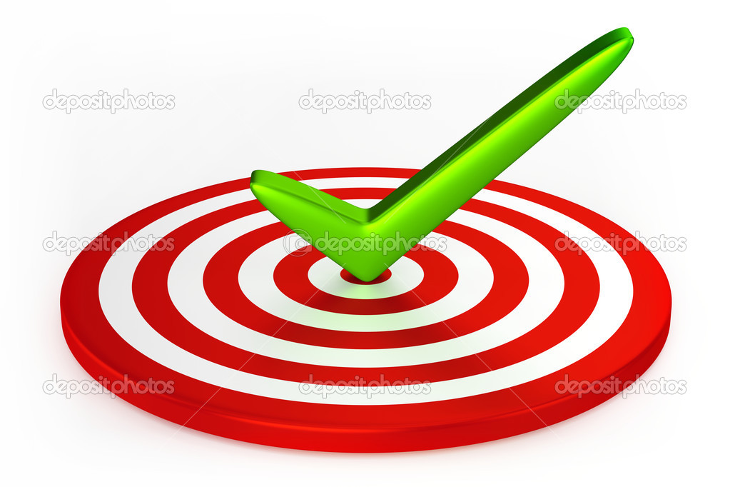 Meta alcanzada: fotografía de stock © Mathier #32199525 | Depositphotos