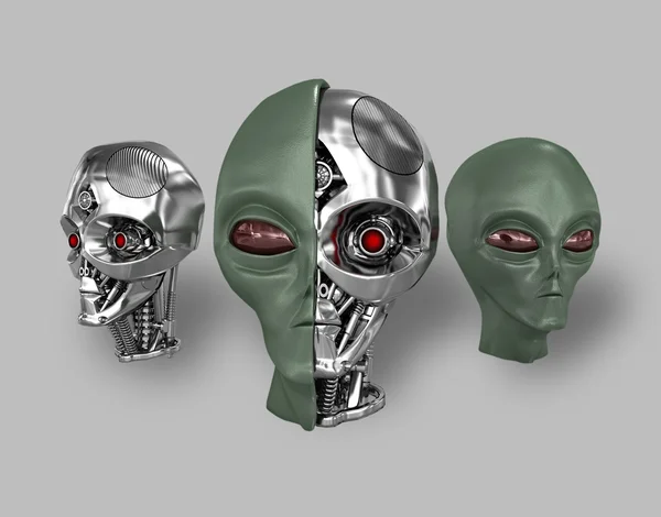 Alien cyborg 7 Stock Photo by ©Maximov 27447301