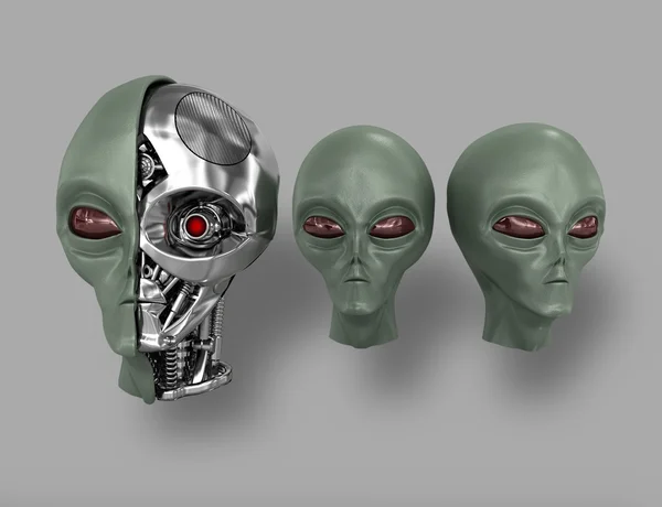 Alien cyborg 7 Stock Photo by ©Maximov 27447301