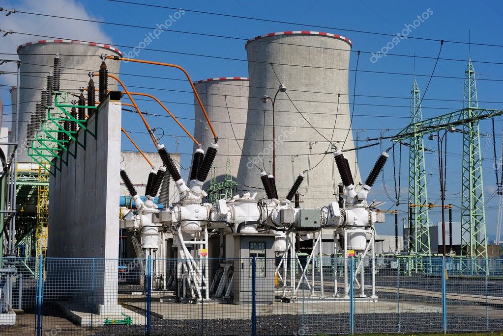 Transformers in the coal power plant Stock Photo by ©cappa 25868911