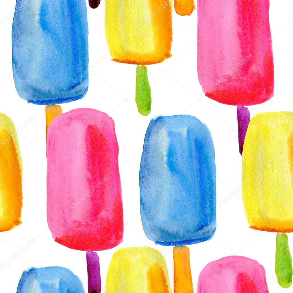 Ice cream bar pattern Stock Illustration by ©olies #48808849