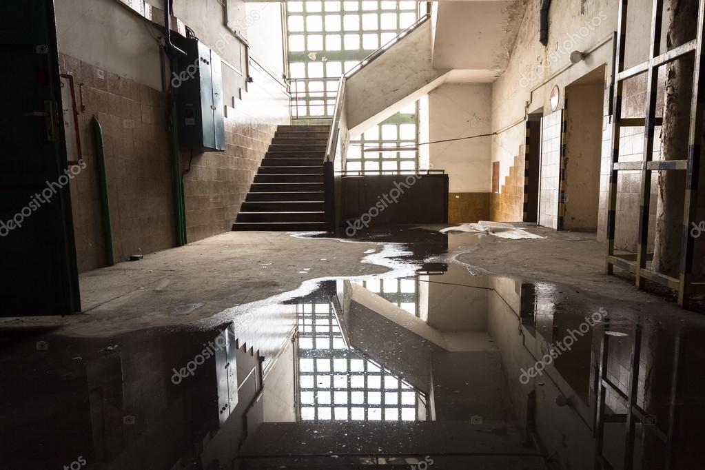 Old Factory Building Interior