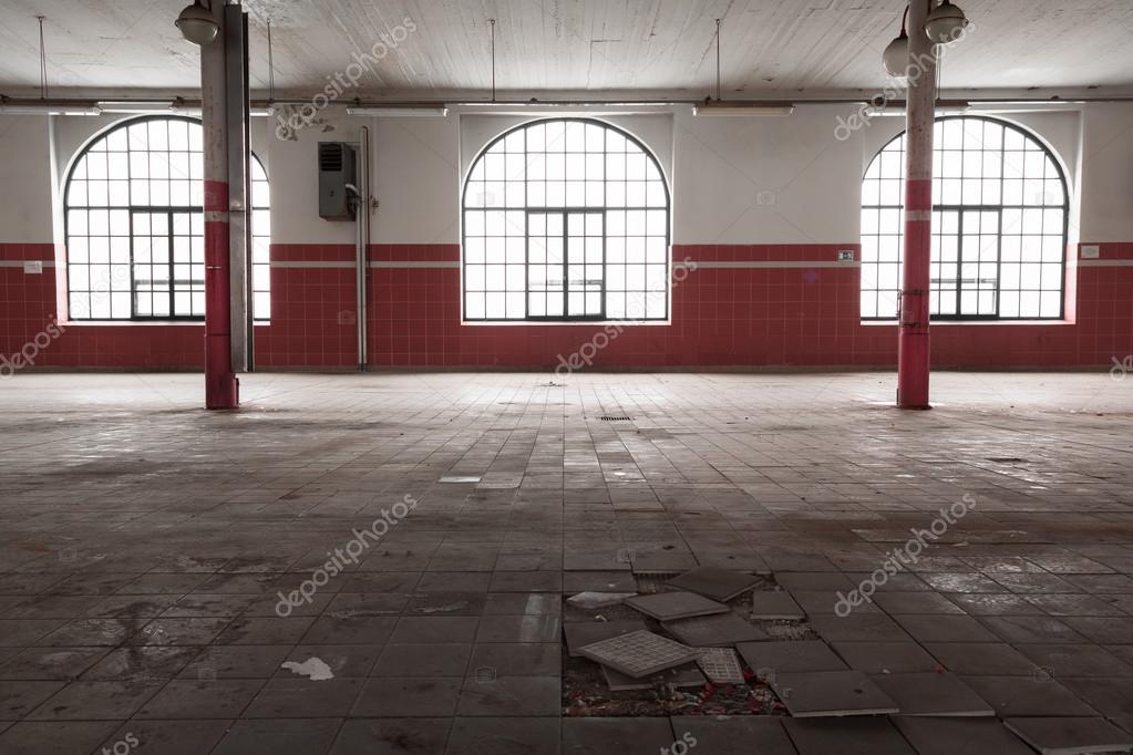 Old Brick Warehouse Interior