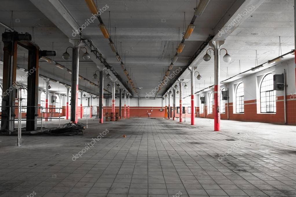 Empty Warehouse Interior