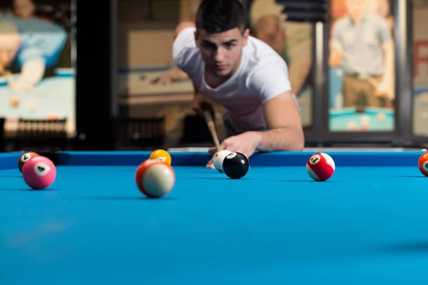 The Billiard Player - Stock Image - Everypixel