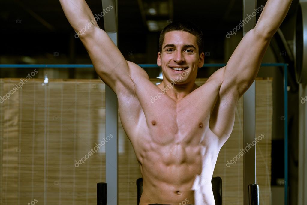 Abdominal Muscles Workout — Stock Photo © ibrak #41924477