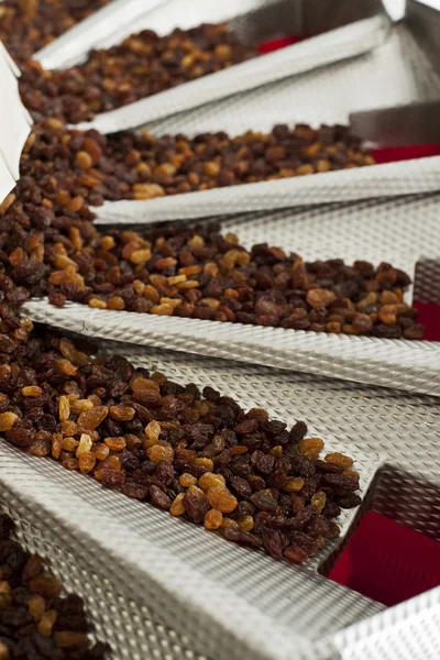 Raisins in raisin production factory packaging — Stock Photo © kokal ...